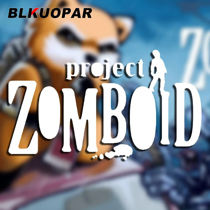 BLKUOPAR-Project-Zomboid-Game-Logo-Car-Stickers-Fashion-Vinyl-Decal ...