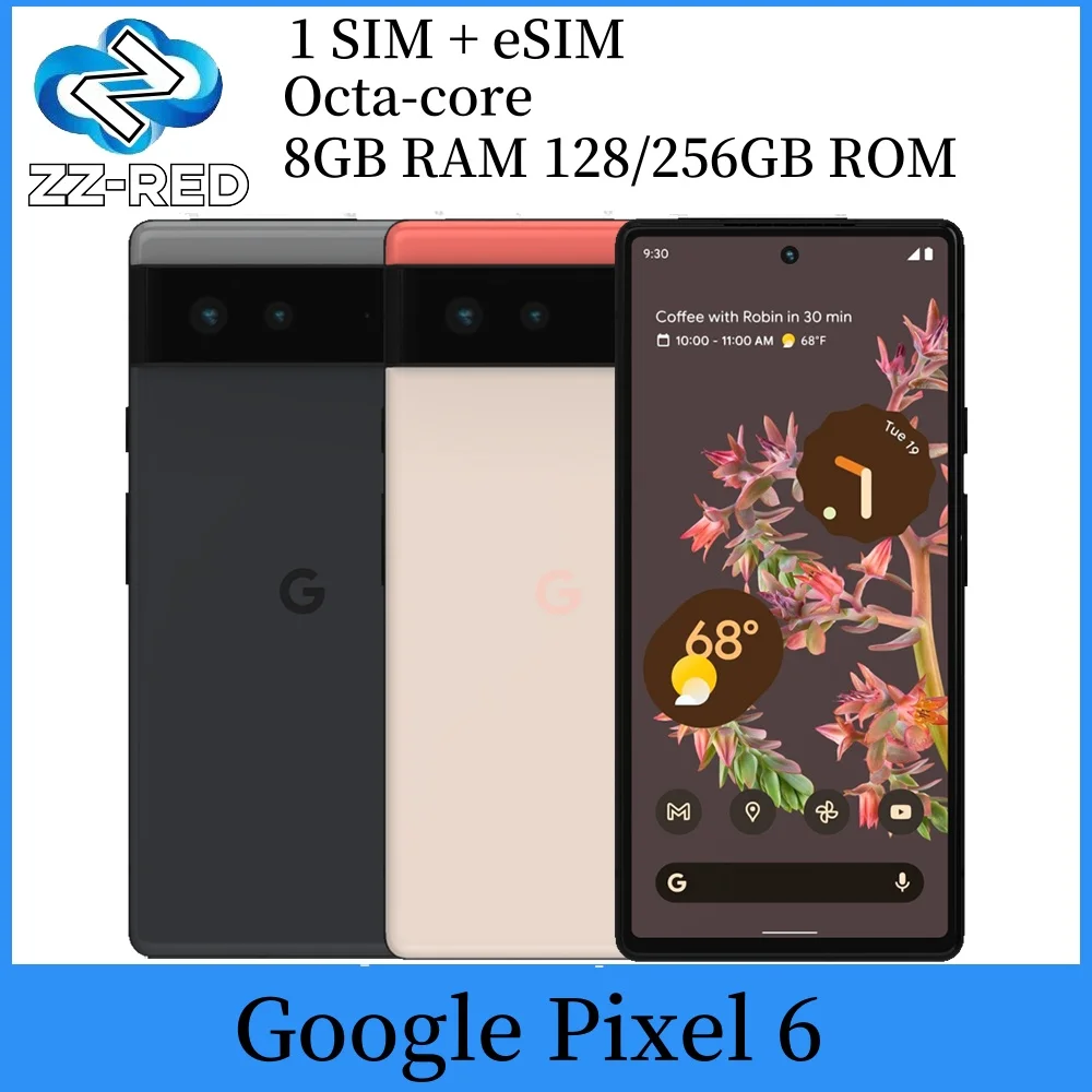 Google-m-vil-Pixel-6-Pixel6-6-4-8GB-RAM-128GB-256GB-ROM-NFC-Android ...