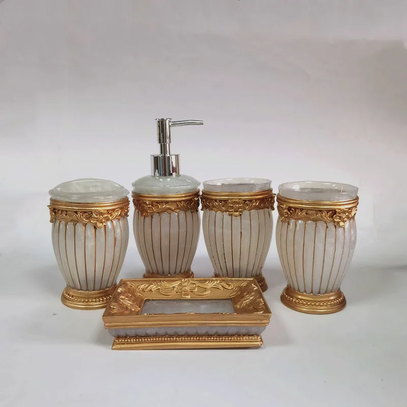 Resin Bathroom Set Sanitary Ware Kit Bathroom Wash Set Bathroom Set ...