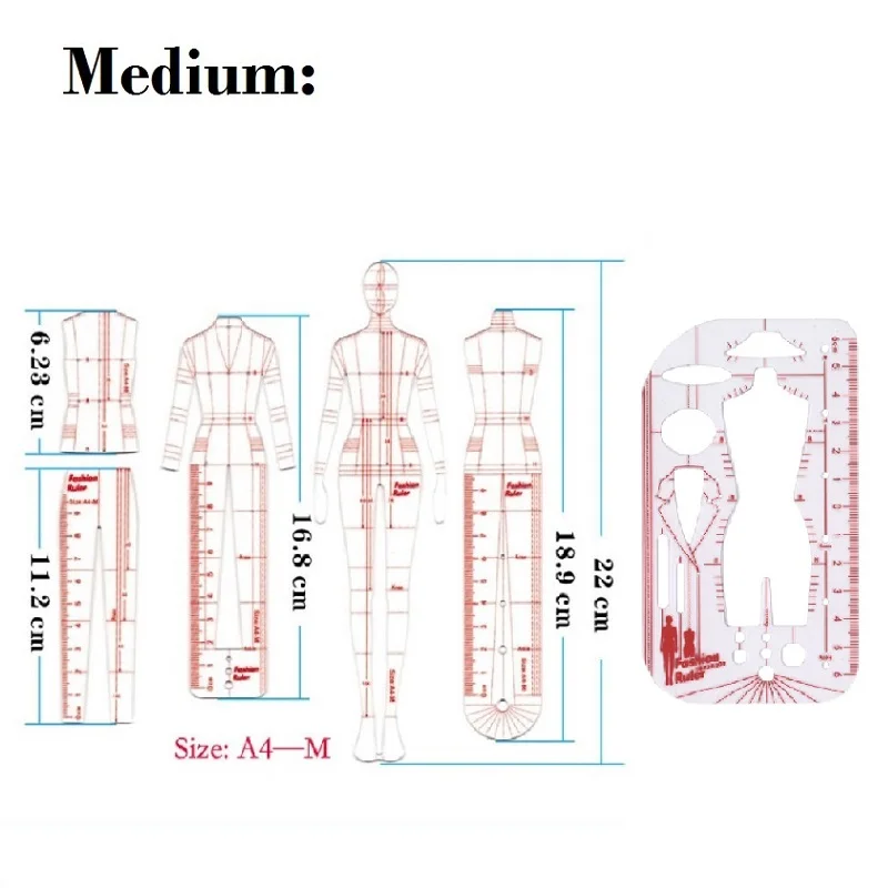 Fashion Technical Drawing Template