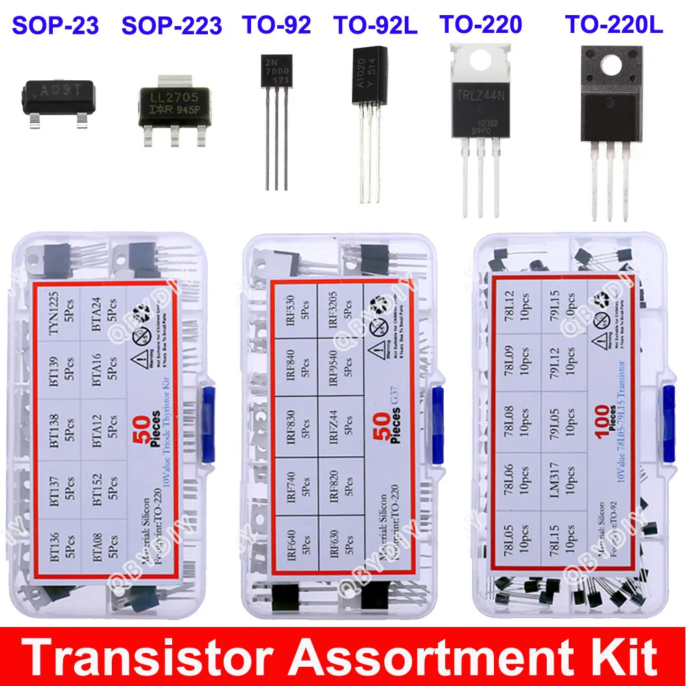 DIP-SMD-Mosfet-triodo-tiristor-PNP-NPN-regulador-de-voltaje-Chip ...