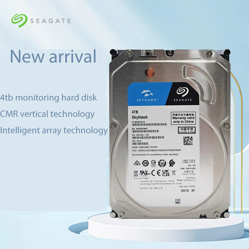 【ハードディ】 SEAGATE SkyHawk 3.5インチHDD 4TB SATA6Gb 64MB ST4000VX007 ひかりTVショッピングPayPayモール - 通販 ...