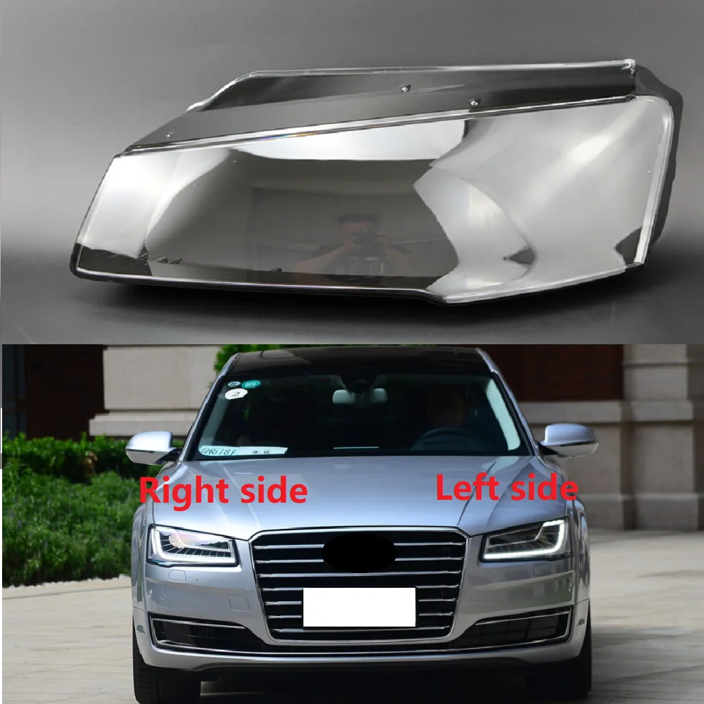 Car-Headlamp-Lens-For-Audi-A8-D4-2014-2015-2016-2017-Transparent ...