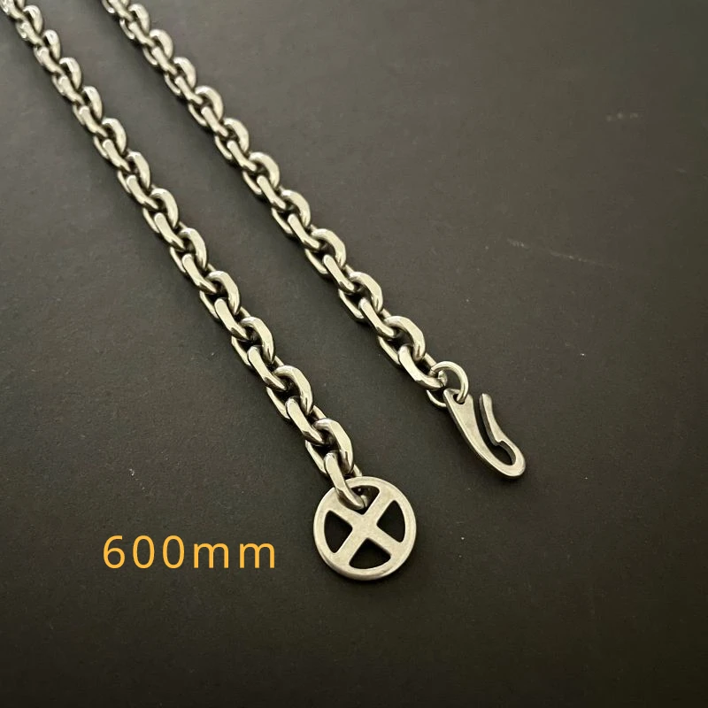 New-5-2mm-TA1-Pure-Titanium-Angle-Chain-Necklace-Anti-Allergic-Men-s ...