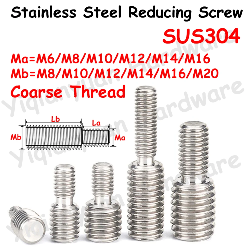 Yiqianyuan-M6-M8-M10-M12-M14-M16-Reducing-Screws-304-Stainless-Steel-Double-ended-Headless-Screw.jpg
