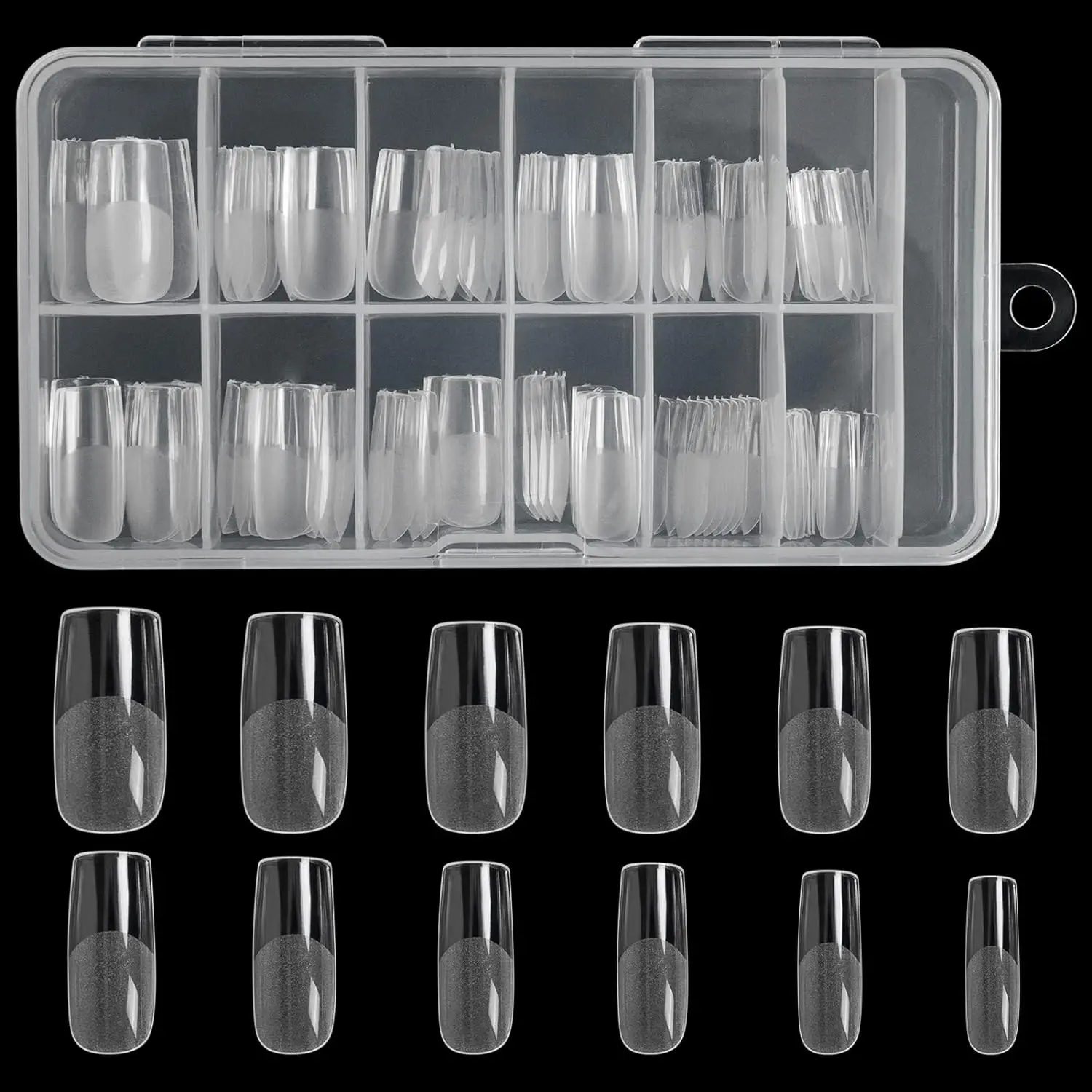 Square-Nail-Tips-120-PCS-Artificial-Full-Cover-Soft-Clear-Gel-Tips-12 ...