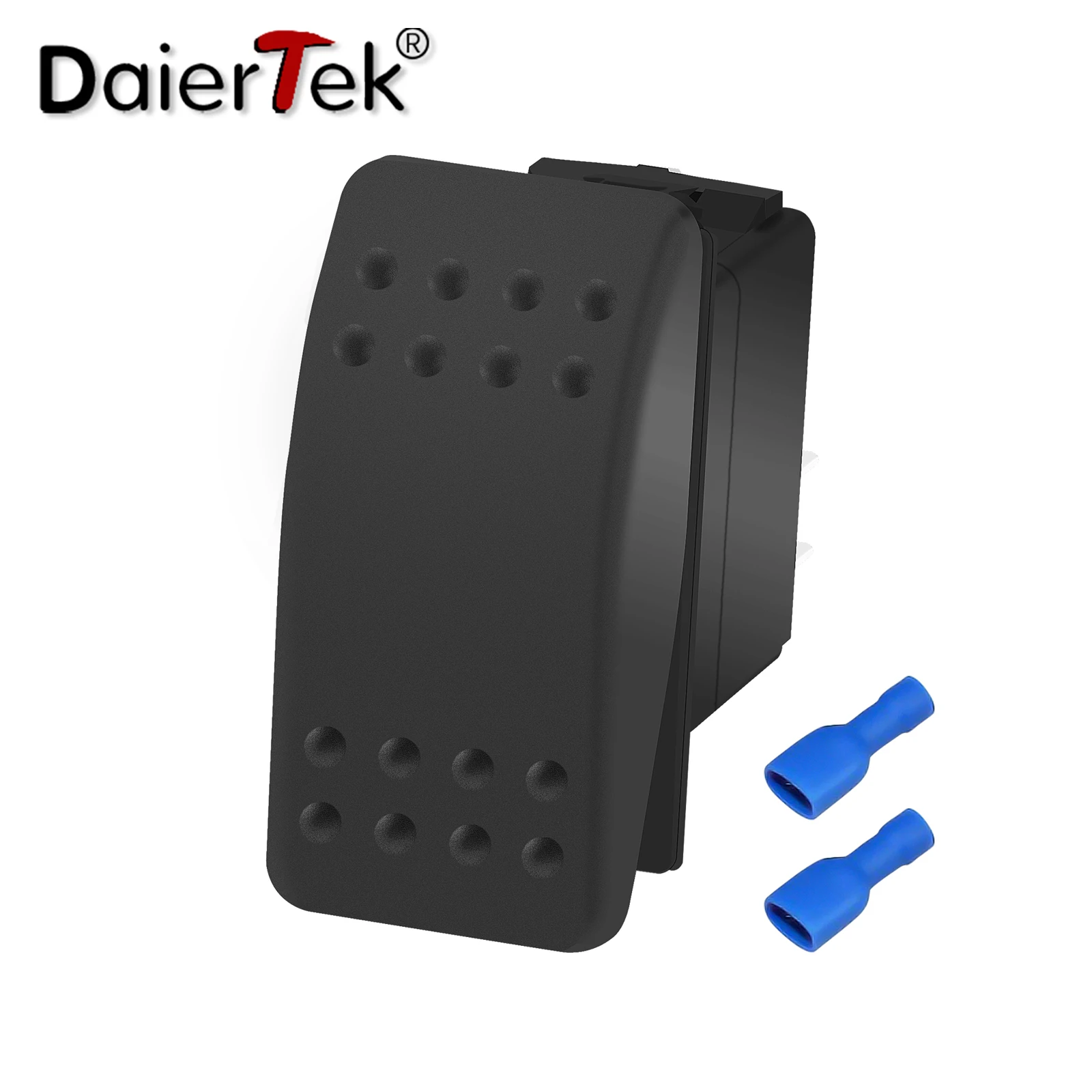 DaierTek-Marine-Rocker-Switch-12V-Waterproof-Toggle-Switch-12V-20A-SPST ...