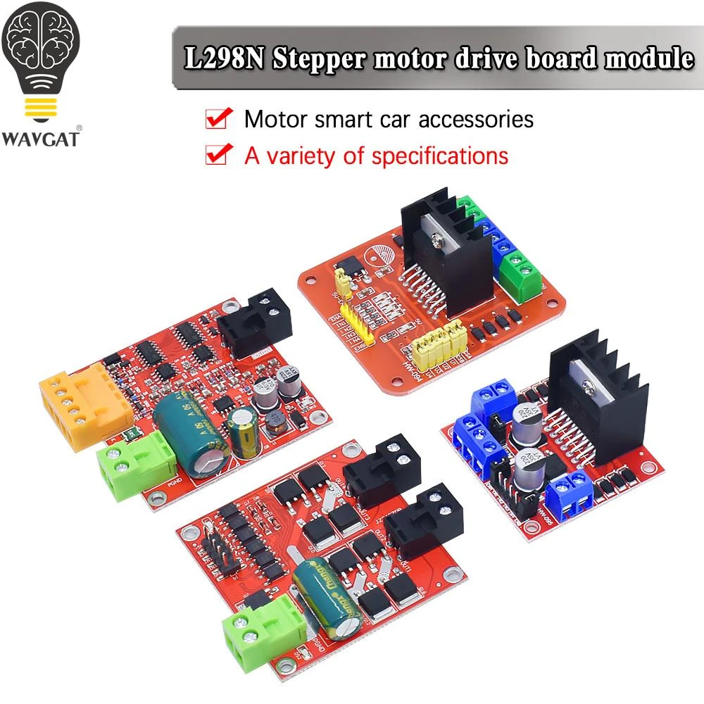 Wavgat Dc Motor Drive Module Reversing Pwm Speed Dual H Bridge Stepper ...