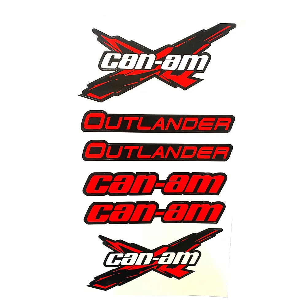 6pcs For BRP CAN-AM Decal Sticker Kit pvc stickers - AliExpress 34