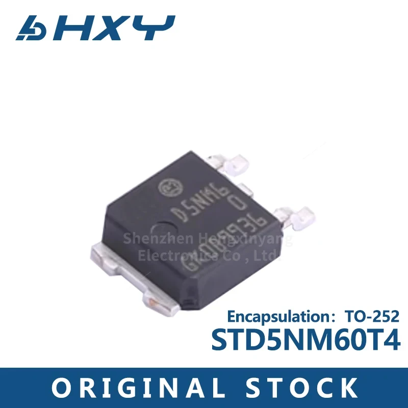10PCS-lot-STD5NM60T4-FET-package-TO-252N-channel-voltage-600V-Current ...