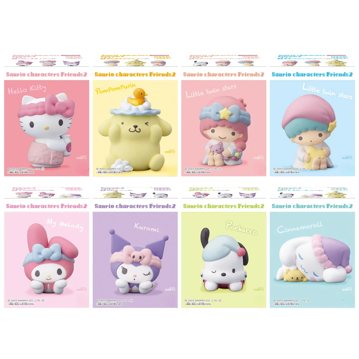 Sanrio-Hello-Kitty-My-Melody-Figure-Toys-Kawaii-Cinnamoroll-Pochacco ...