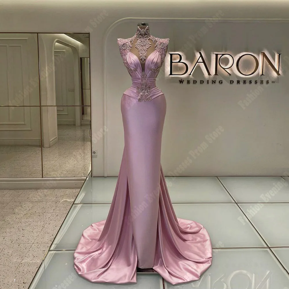 Elegant-Women-Mermaid-Evening-Dresses-Sexy-V-Neck-Princess-Evening ...