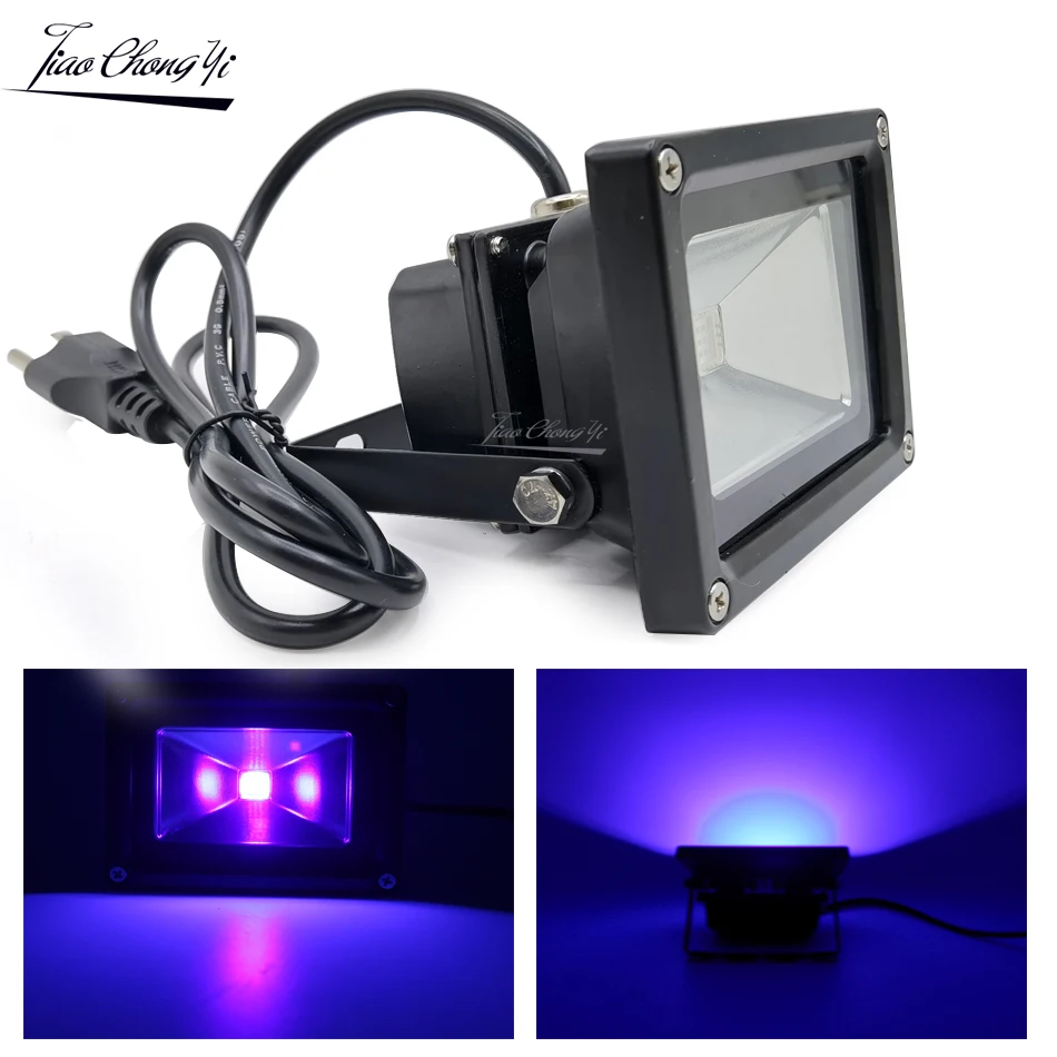 10W-UV-Black-Light-High-Power-395nm-365nm-Ultra-Violet-LED-Flood-Light ...