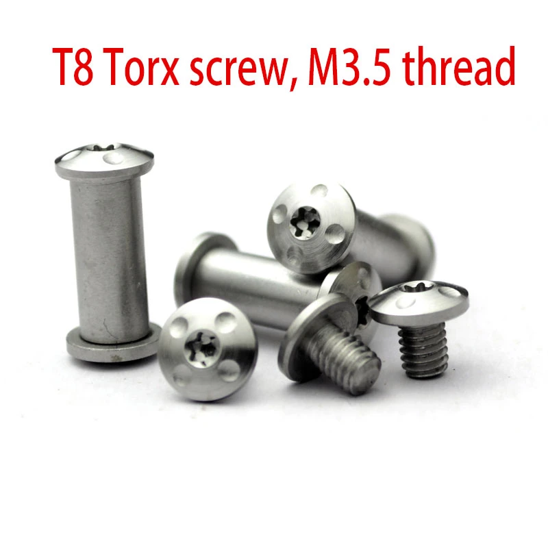 2 Pieces T8 Torx Screw For Diy Knife Handle Tools Material Fastening M3 ...
