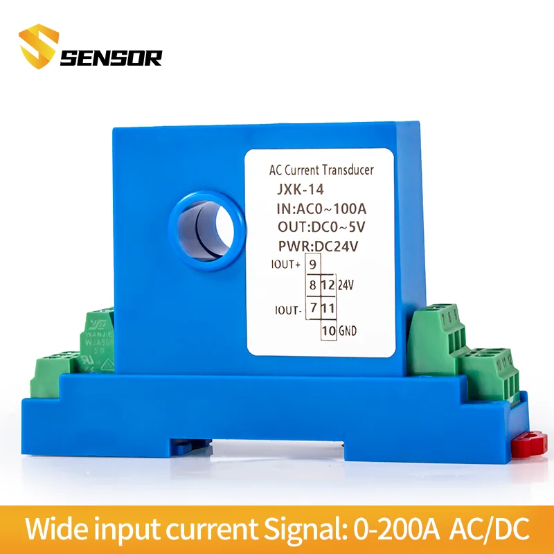 Ac Dc Stroom Zender Din Rail 0 150A Huidige Sensor Hal Huidige ...