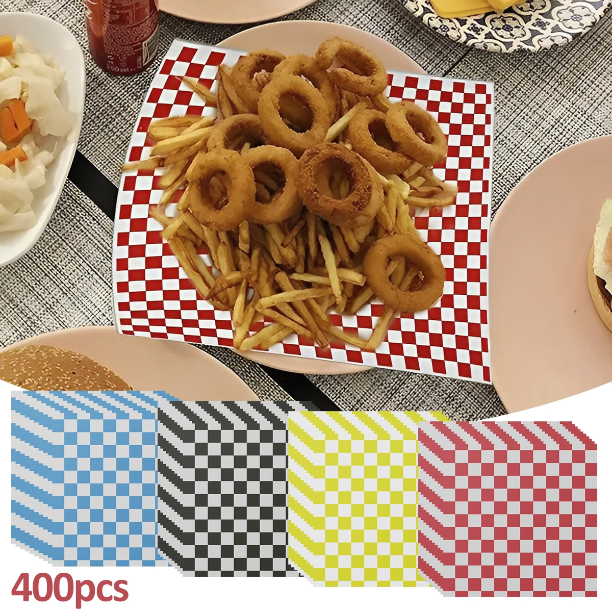 400Pcs-Greaseproof-Paper-Liners-Food-Grade-Sandwich-Paper-Wraps ...