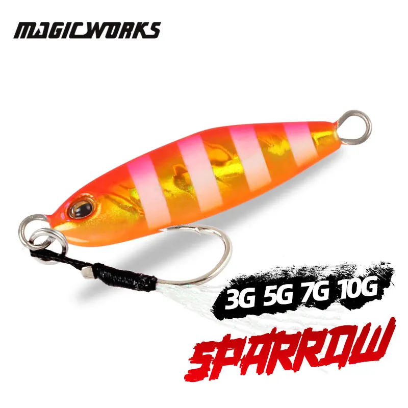 Magic-Works-New-Lure-Micro-jig-Fishing-Goods-3G-5G-7G-10G-esche-per-la ...