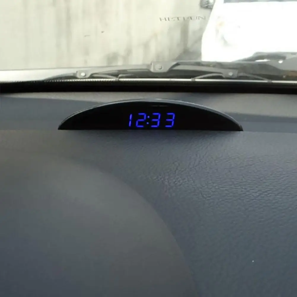 Vehicle-Voltmeter-Contracted-Design-Car-Digital-Clock-Non-deformable ...