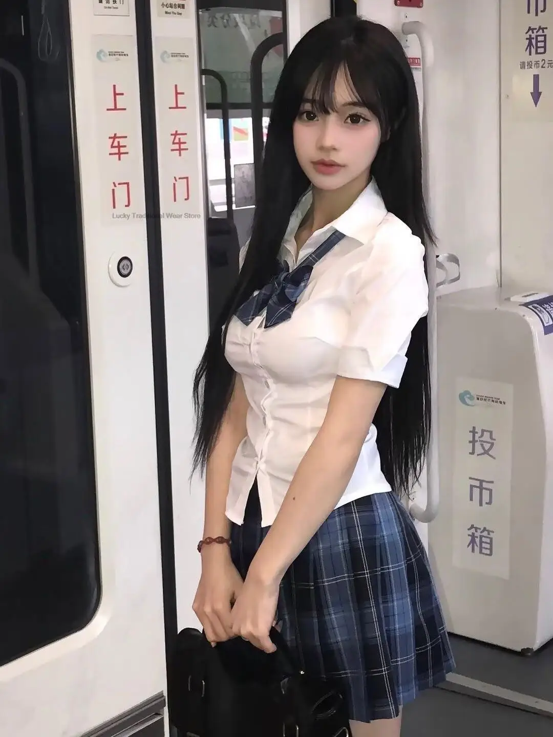 Summer New Fashion Women Korea School Uniform Style Jk Dress Set women's two-piece Set Pleated ...