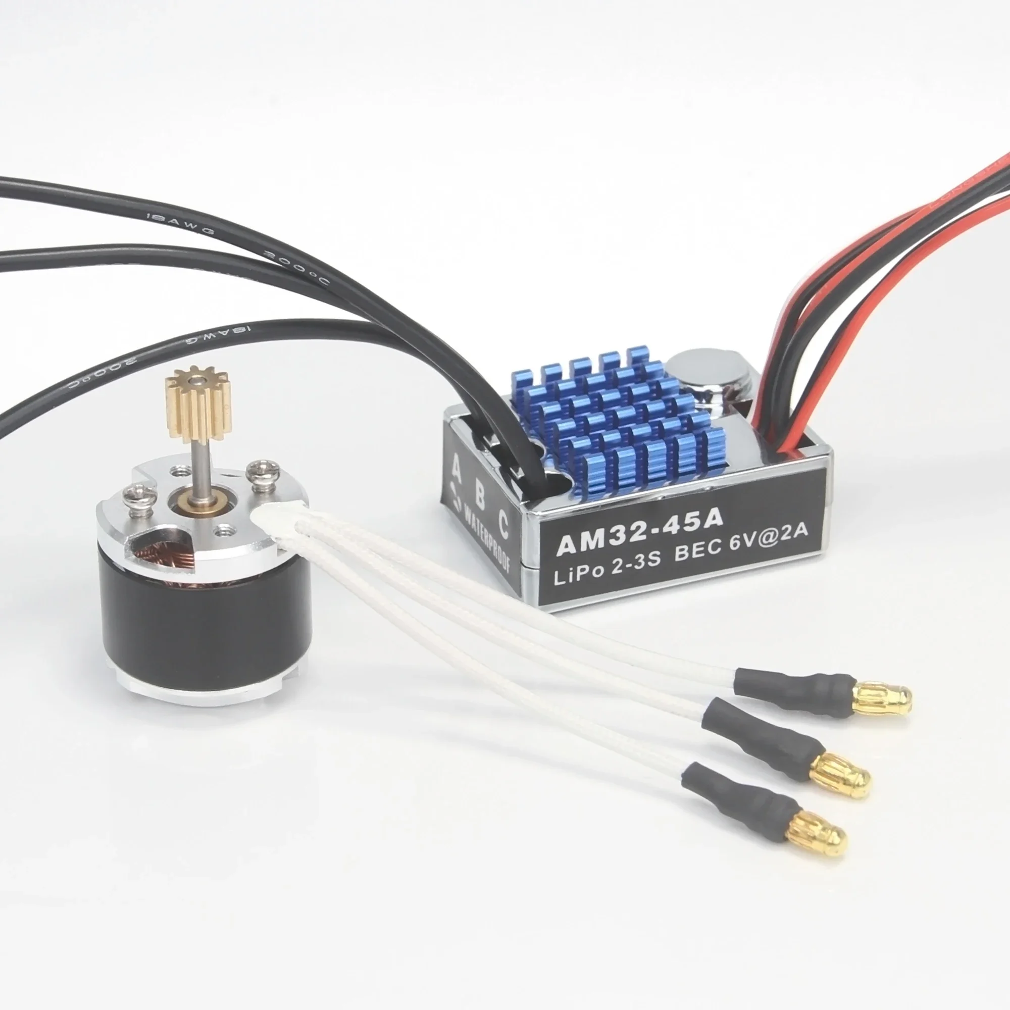 NEEBRC 2322 2600KV Outrunner Бесщеточный двигатель AM32 45A ESC для ...