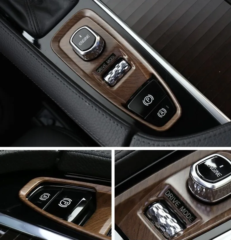 1pc Electronic Handbrake Decoration Cover for Volvo S90 XC90 V90 XC60 ...