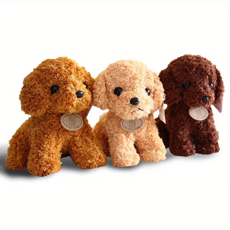 7.87inch Simulation Teddy Dog Plush Toy Stuffed Animals Doll Puppy Dog ...