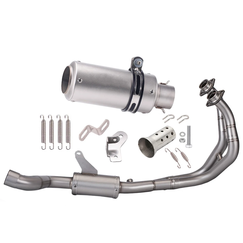 Titanium Full Exhaust System for 2021 2022 2023 Yamaha YZF R7 Exhaust ...