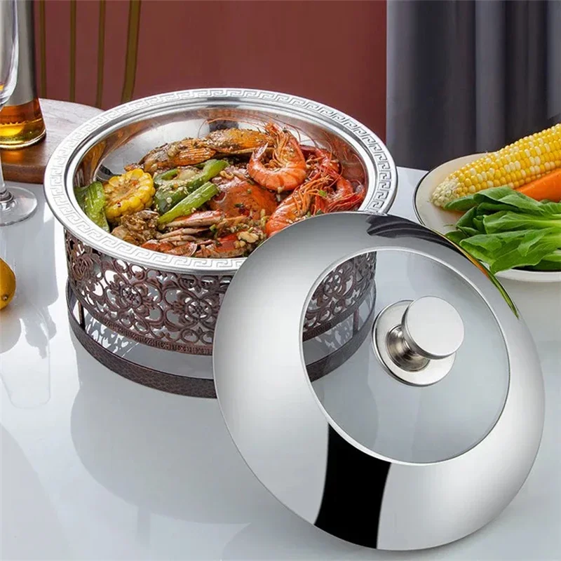 Hotel-Dry-Pots-Solid-fuel-Stainless-steel-pot-pots-and-pans-Cookware ...