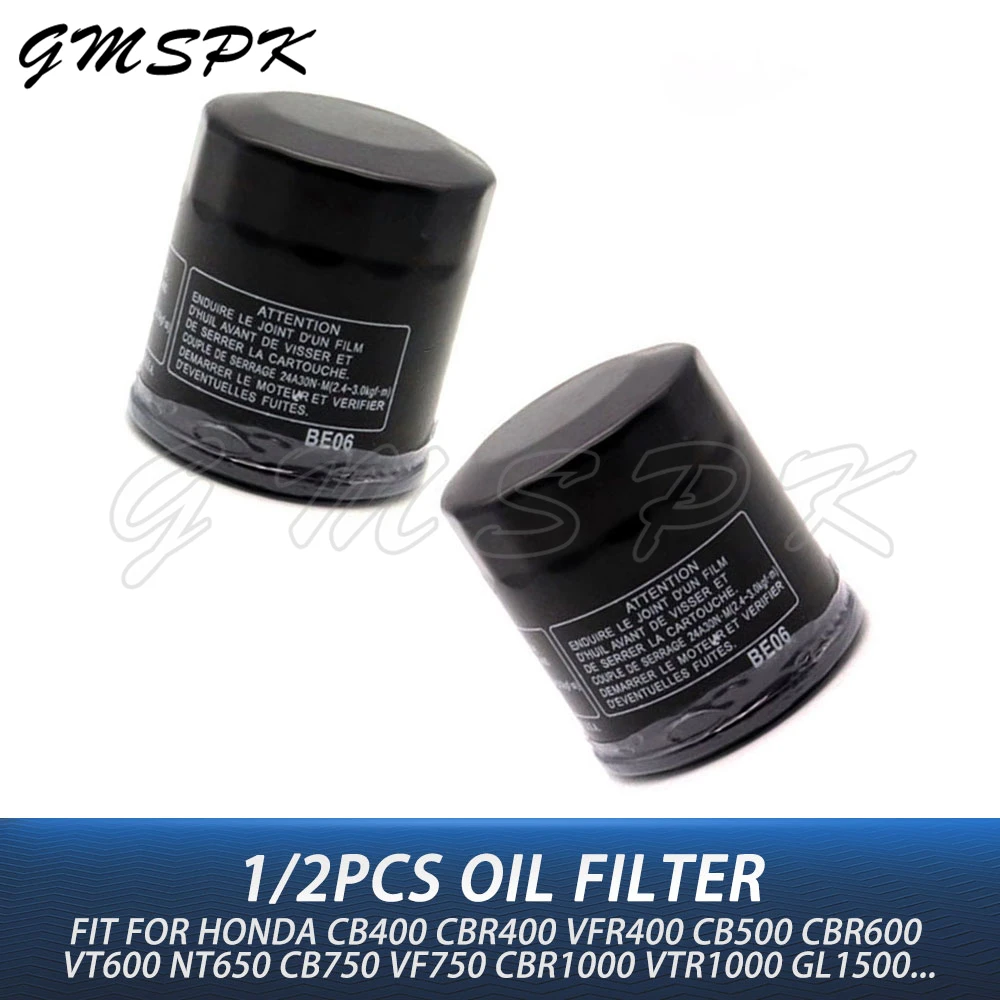 Motorcycle Oil Filters Fit for Honda CB400 CBR400RR CB500 CBF500 CB600 ...