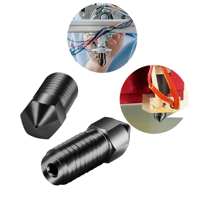 Hardened Steel Nozzle Hardness High Temperture 3D Printer Nozzles For ...