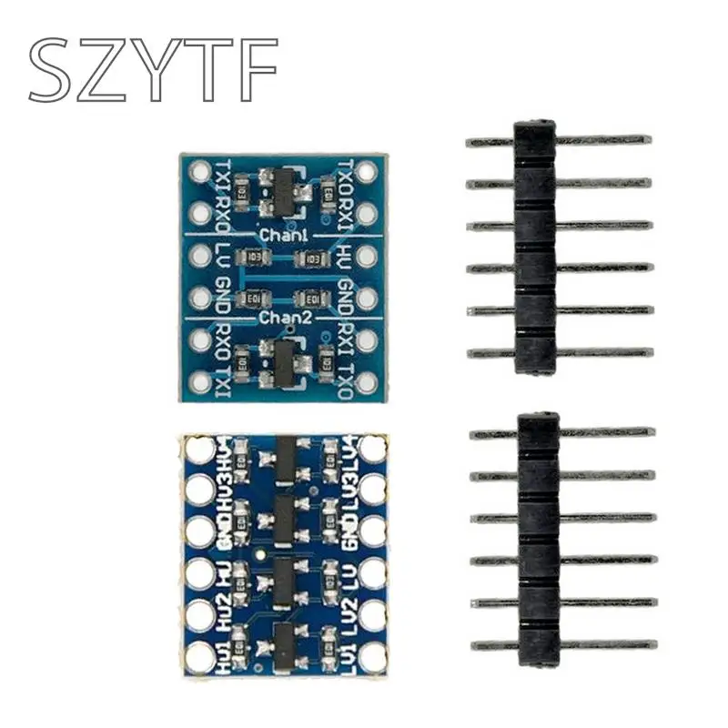 5pcs 4 Channel Iic I2c Uart Spi Logic Level Converter Bi-directional ...