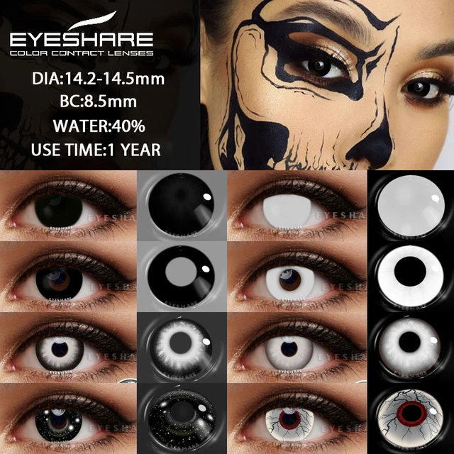 Blind White Contacts