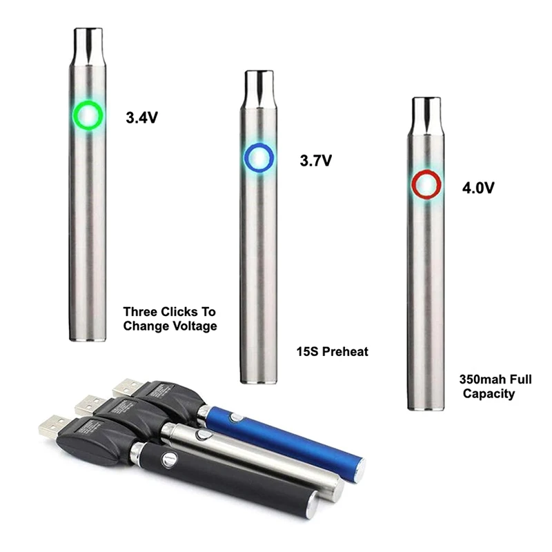 510 Thread Battery Cart Pen Adjustable Voltage Smart Power Pen ...