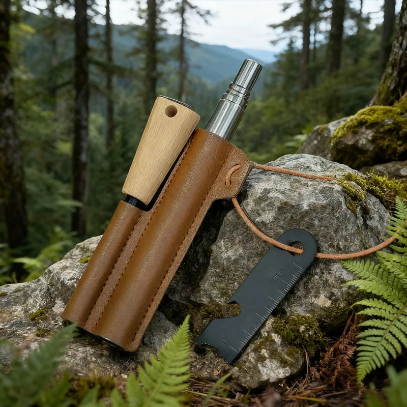 Outdoor Magnesium Stick Set, Portable Windproof and Waterproof Lighter ...