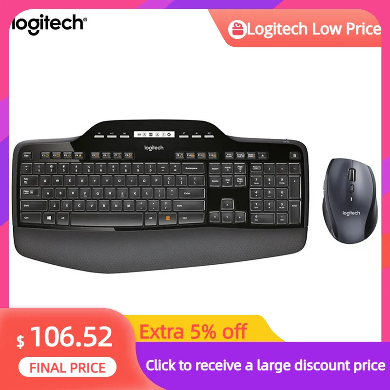 Logitech Mk710 Wireless Keyboard