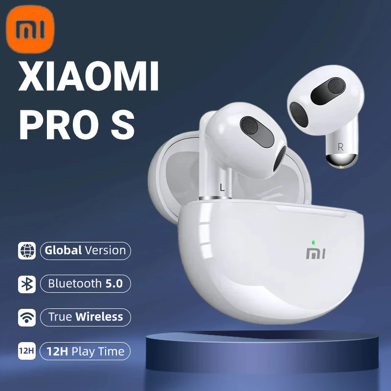 XIAOMI-Wireless-Earbuds-Pro-S-Mini-Buds-Bluetooth-Headphones-HiFi ...