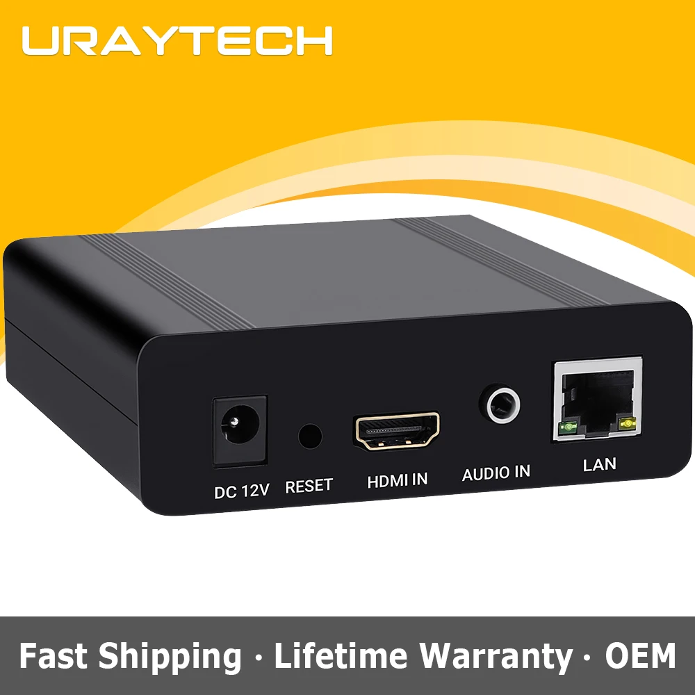 HEVC H.265 H.264 Video Encoder Support HDCP HDMI to IP Live Streaming ...