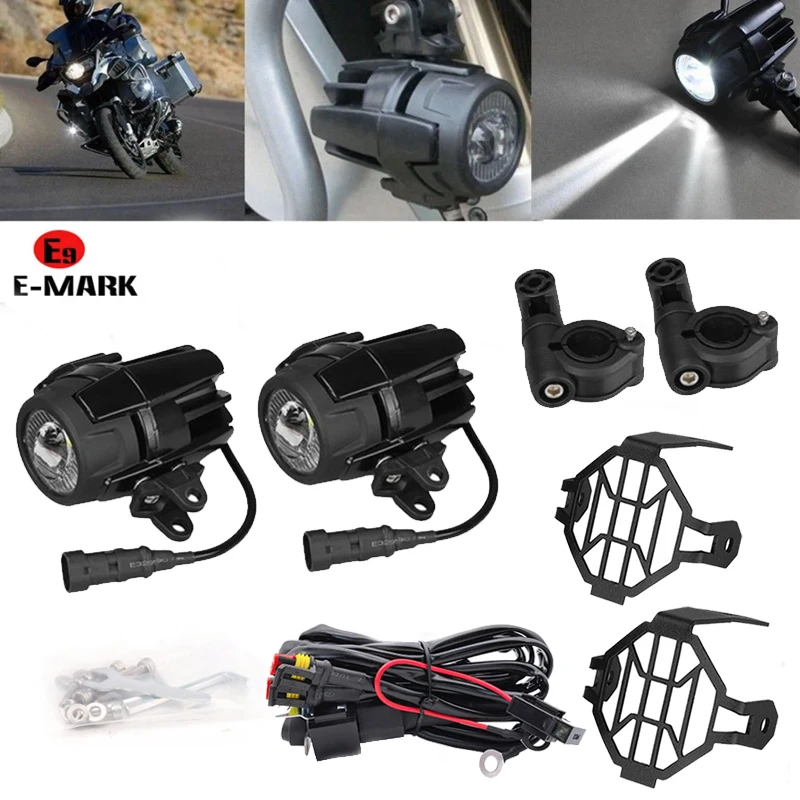 Motorcycle-Fog-Light-LED-Lamp-Assembly-For-BMW-R1200GS-F800GS-F700GS-F650-K1600-Auxiliary-Lights ...