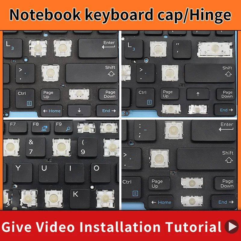 Replacement-Keycap-Key-cap-Hinge-for-Dell-Latitude-E5450-E5470-E7450 ...