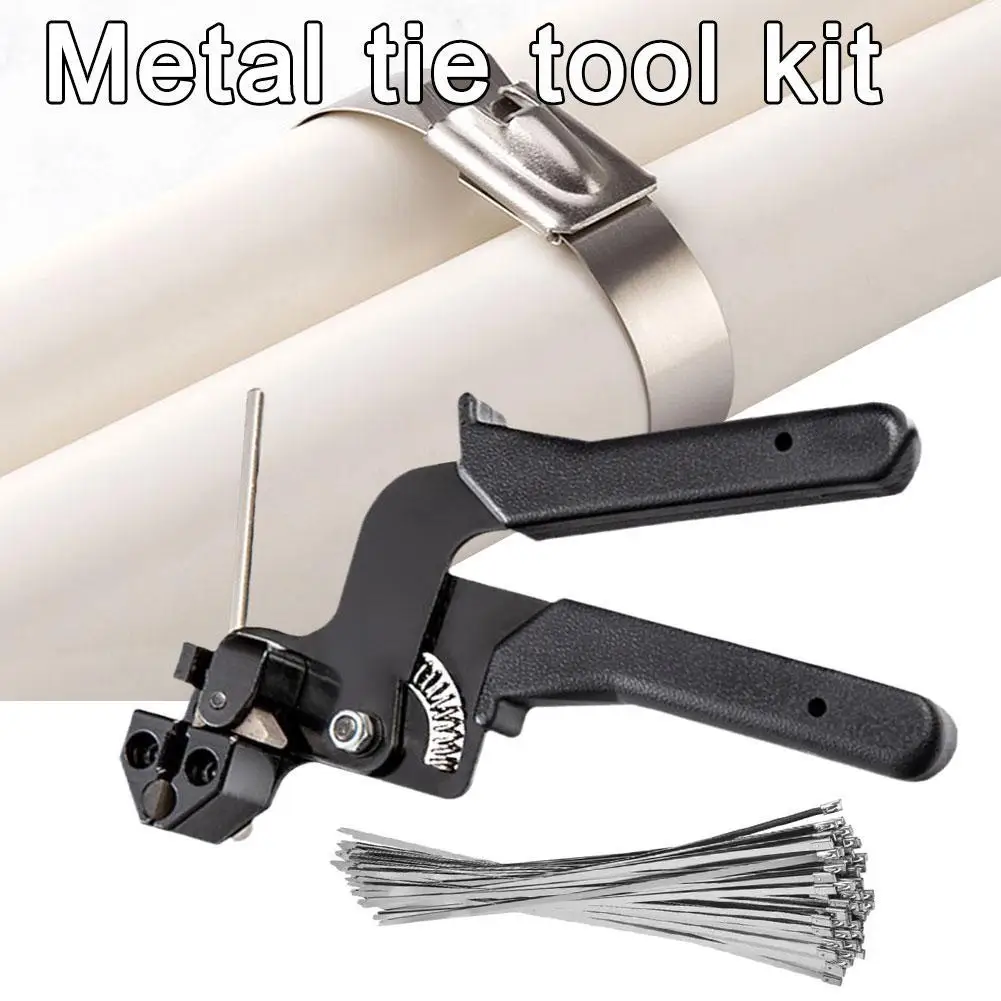 Cable-Ties-Plier-Fastening-Strap-Cutting-Tool-Cutter-Tension-Automatic ...