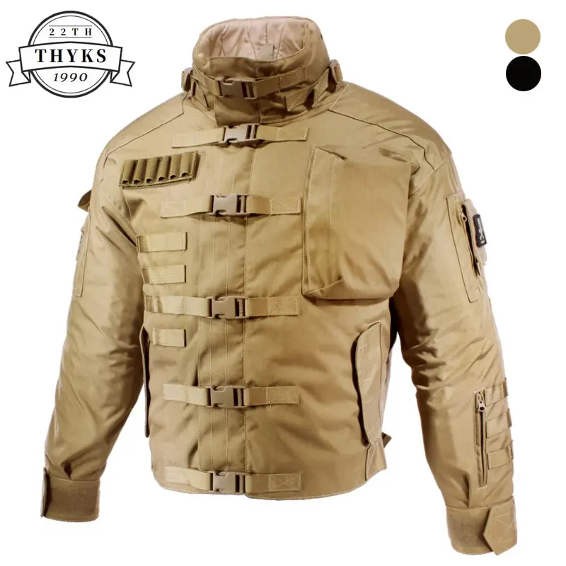 Mens-Military-Tactical-Jacket-Waterproof-Wear-resistant-Quick-Dry-Multi ...