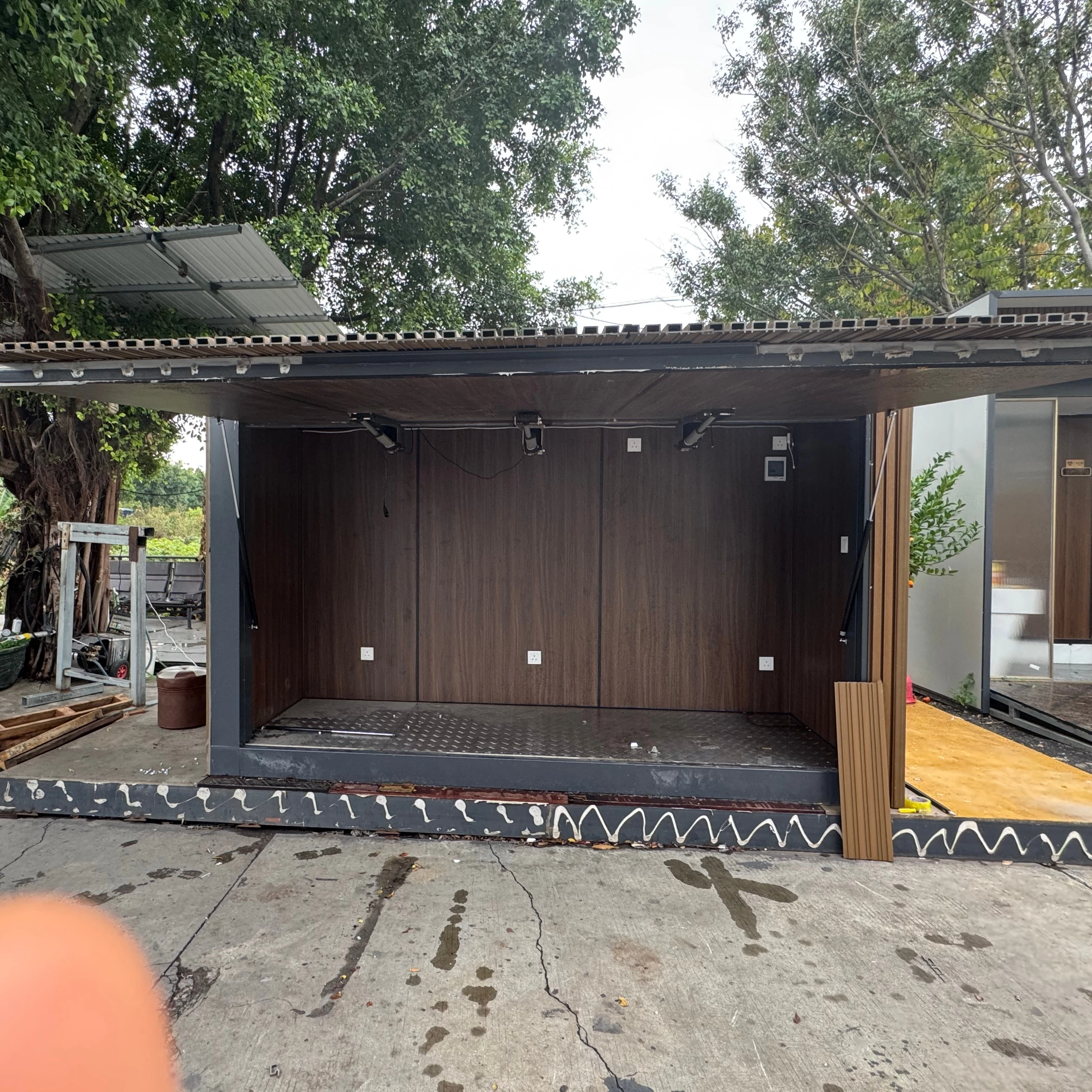 Prefab BBQ Room Small Prefabricated Grill House Garden Bbq Cabin ...