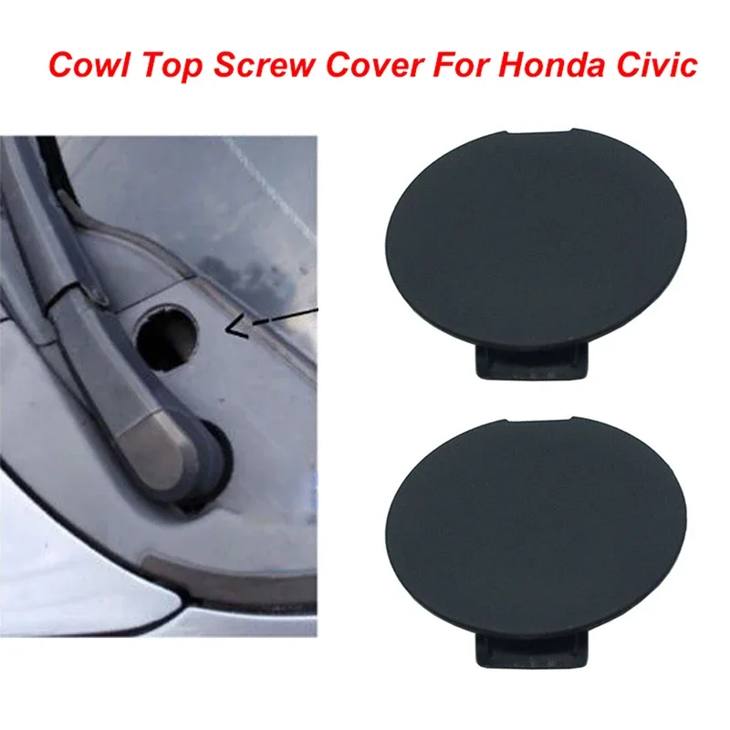 Left-Right-Car-Front-Cowl-Top-Screw-Cap-Cover-for-Honda-Civic-2006-2011 ...