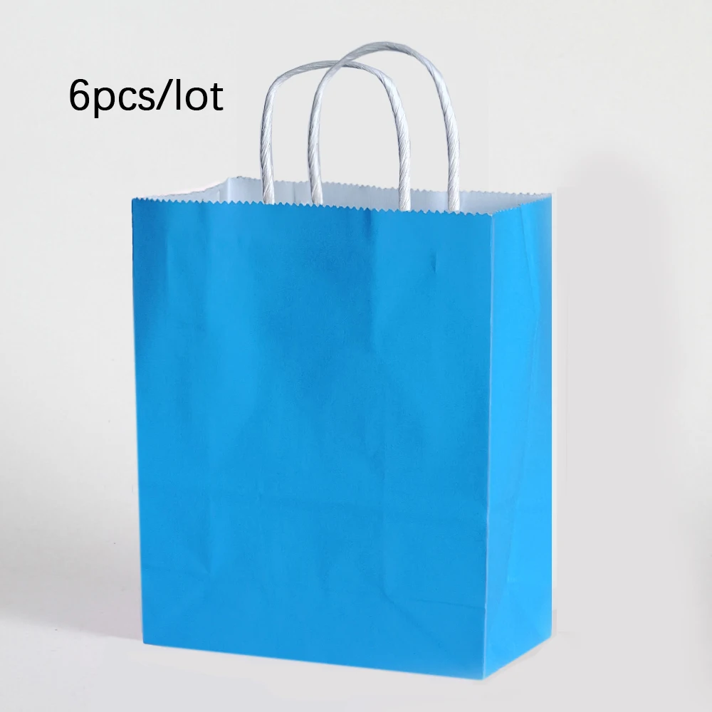6 bolsas de regalo de papel para macarrones, bolsas para envolver ...