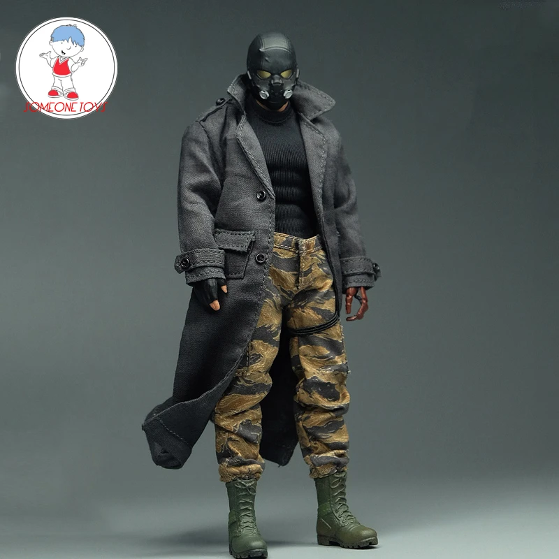 Long Coat Action Figure 1/12 | 6 Inch Action Figure | 6 Inch Figure Coat | Dam Toy 1/12 - Action ...