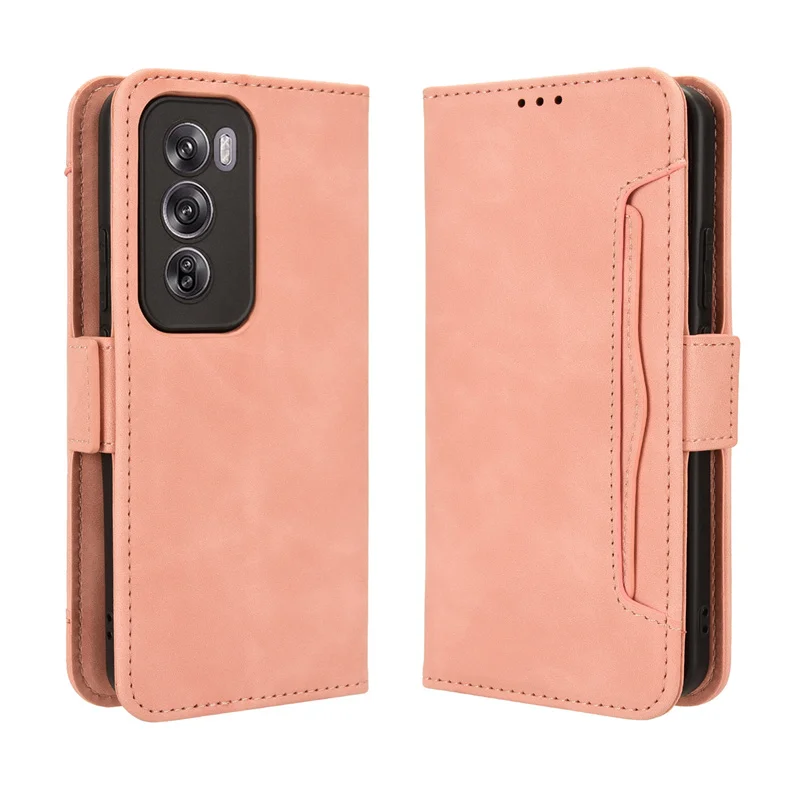 For-OPPO-Reno-12-Pro-5G-cover-wallet-closure-book-flip-multi-card-slot ...