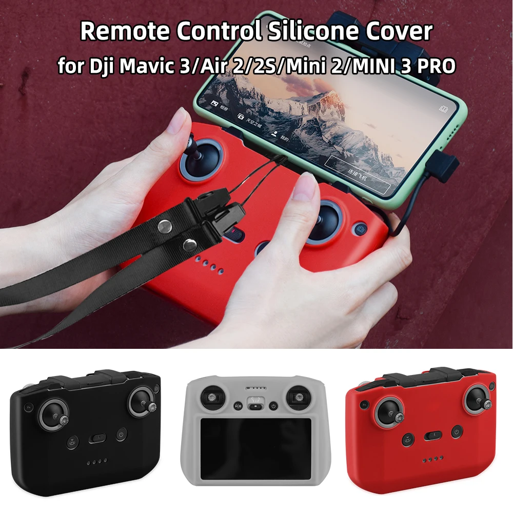 Silicone Cover For Dji Mini 3 Pro/mavic 3/air 2/2s/mini 2 Remote ...