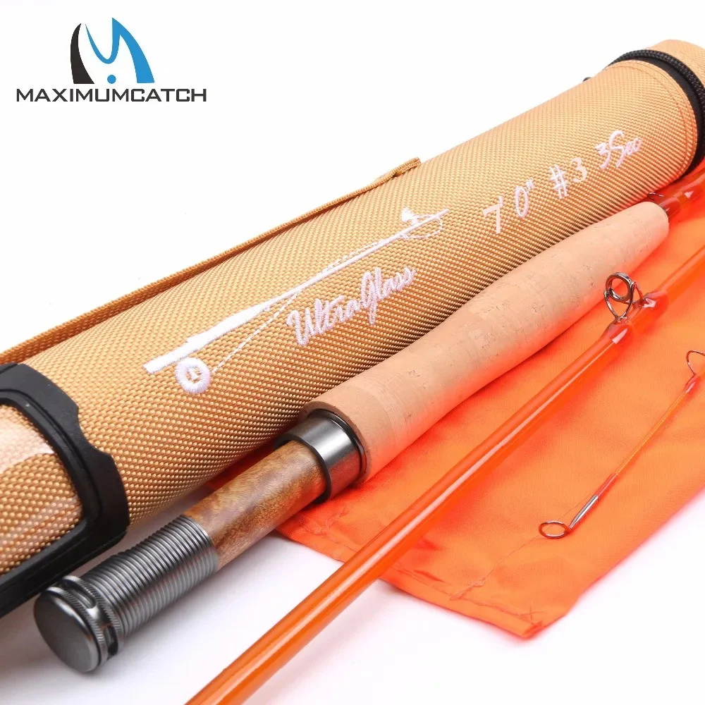 Maximumcatch-FRP-Fiberglass-Fly-Rod-S-Fiberglass-With-Hard-Tube ...