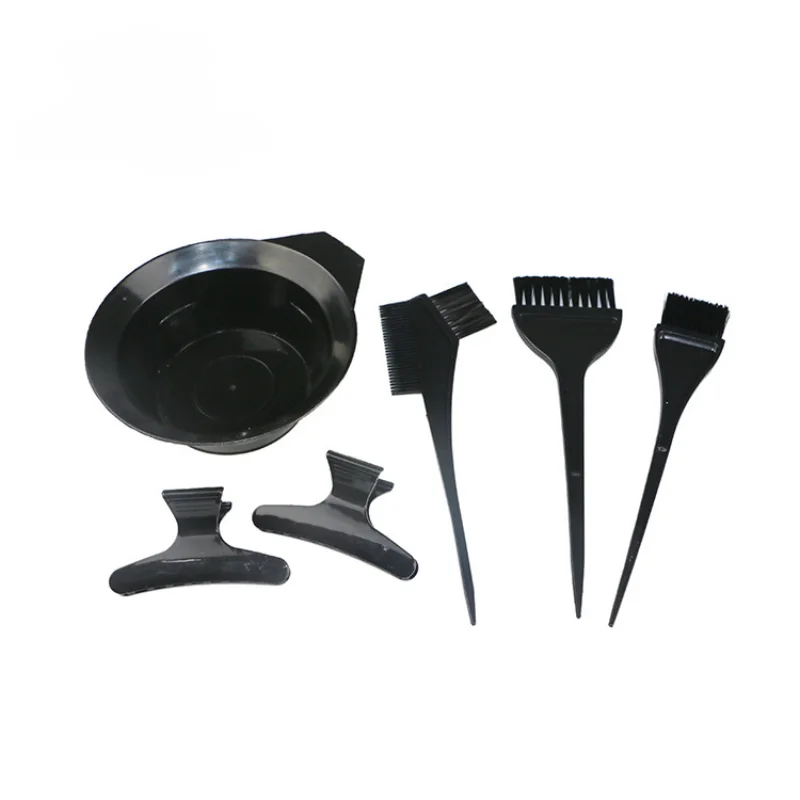 Hair Color Dye Bowl Comb Brushes Tool Kit Hair Dyeing Salon ...
