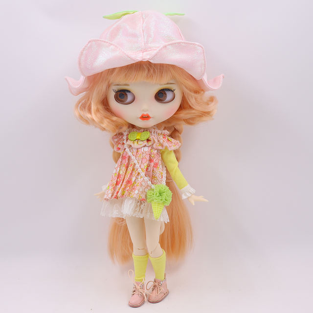 Stacy – Premium Custom Neo Blythe Doll with Ginger Hair, White Skin ...